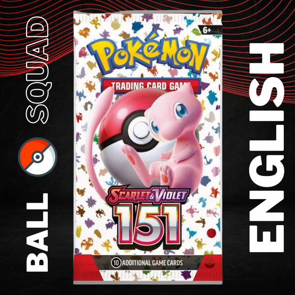 Pokemon 151 English Booster Pack – BallSquad Shop